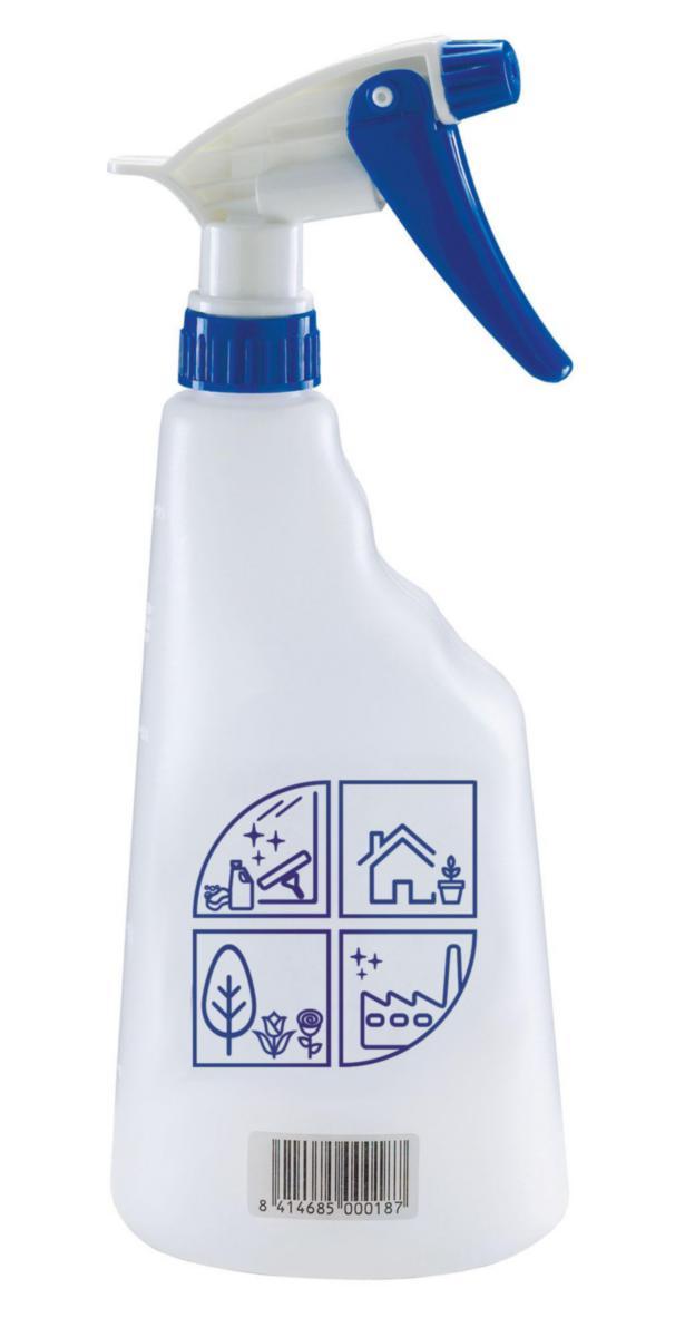 Sprayflaska plast vit/blå 0.6l vit/ blå - sprayflaska | M...