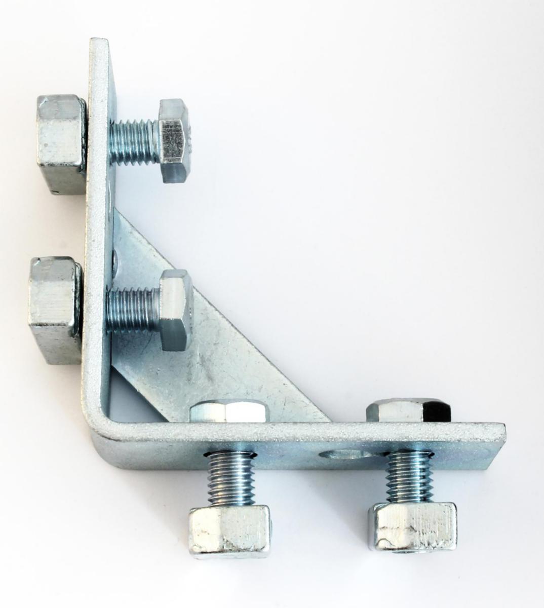 Ef 45 vinkel 4 hål bult/bricka vinkel bult/mutter. mefa