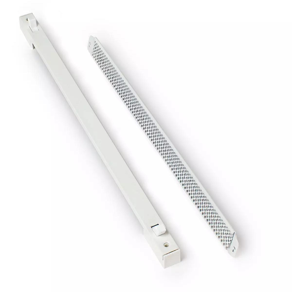 Spaltventil kp biobe 60 695mm med galler vit - spaltventi...